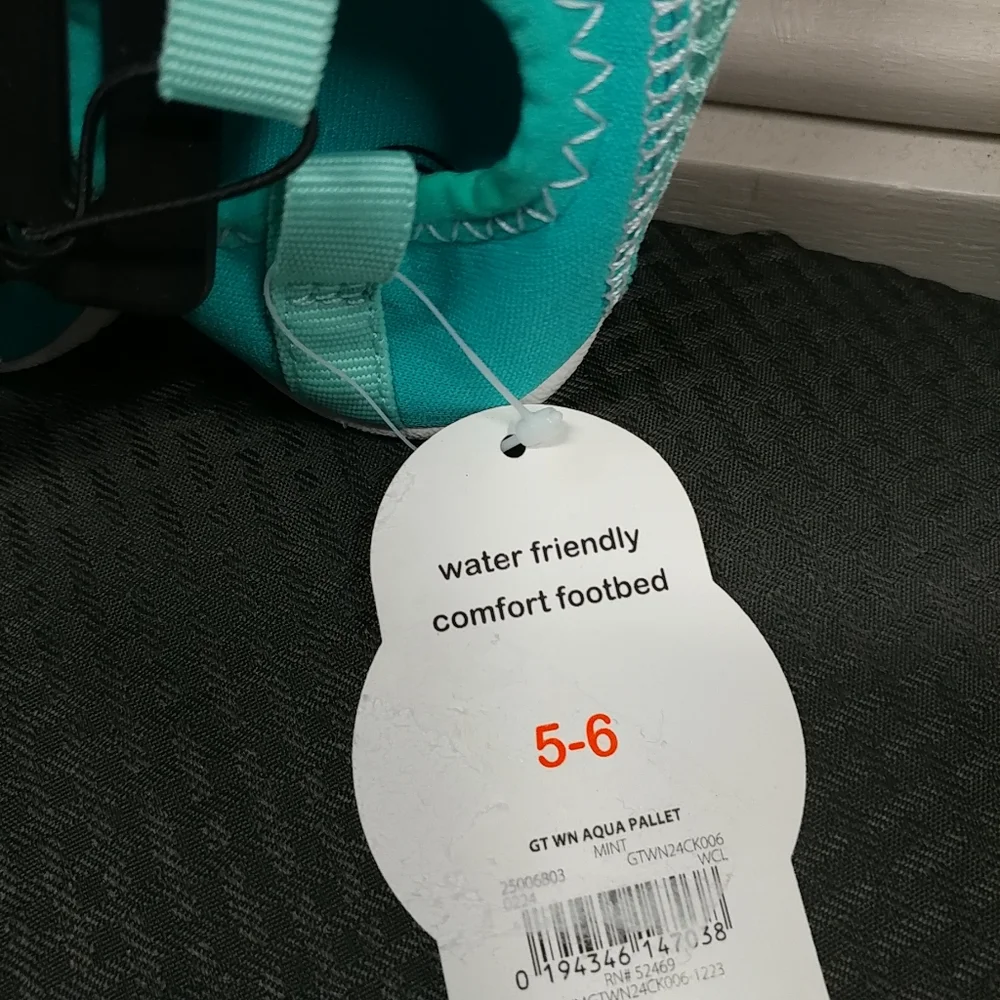 wonder nation | Shoes | Kids Aqua Sock Water Shoe 56 Toddler Mint Green ...